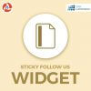 nopCommerce Sticky Follow Us Widget Plugin - NCode Technologies, Inc.
