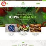 Organic Food Bootstrap 4 Template – Modern & SEO-Optimized