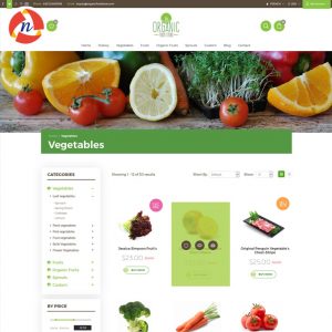 Organic Food Bootstrap 4 Template – Modern & SEO-Optimized